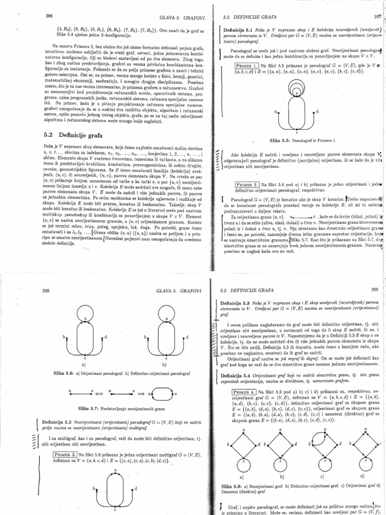Teorija Grafova - Pojam Grafa | PDF