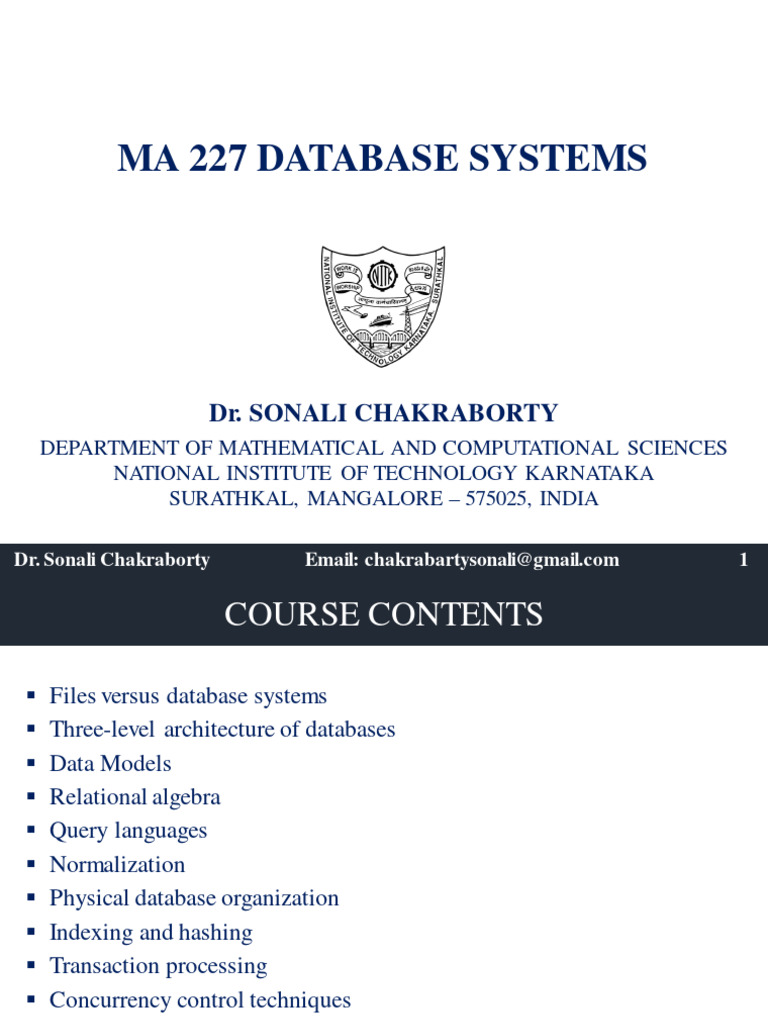 Rdbms Unit1 | PDF | Databases | Database Schema