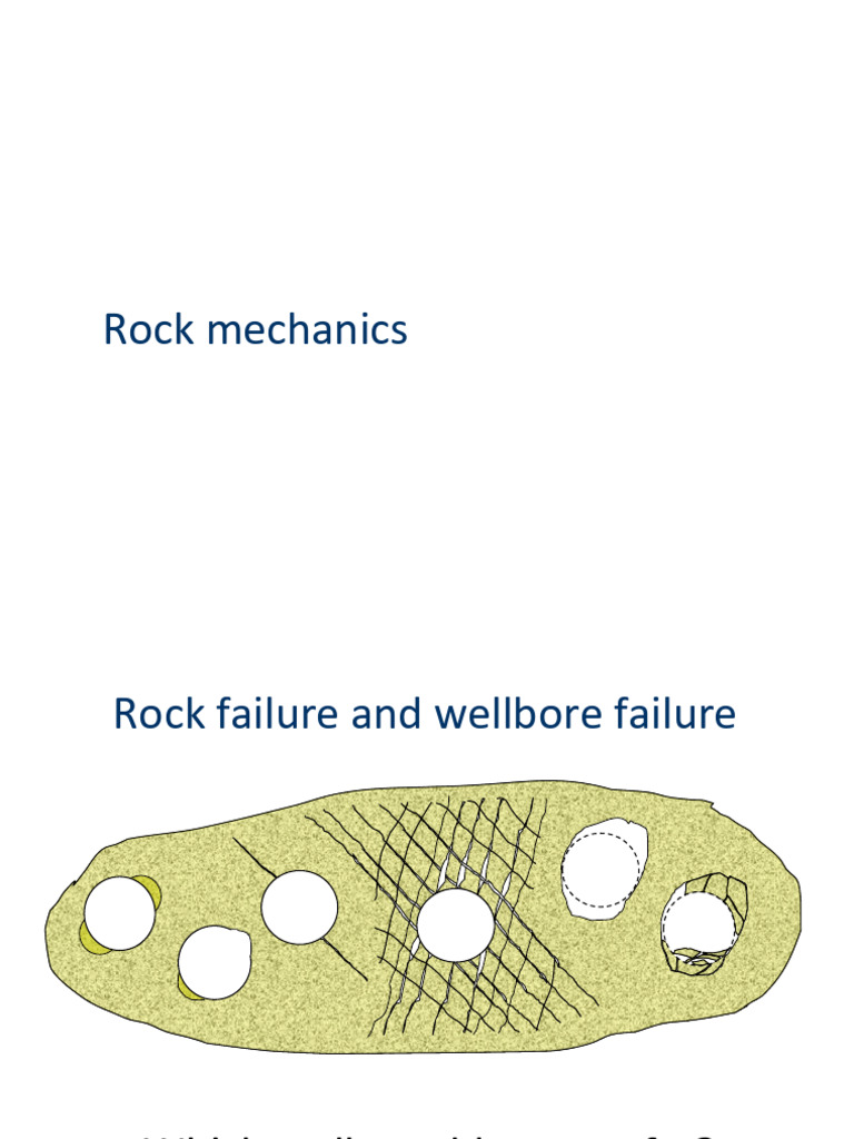 Wellbore Stability and Rock Failure Analysis | PDF