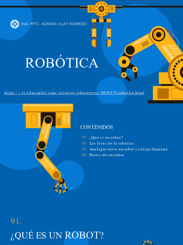 Robótica II | PDF | Robot | Robótica