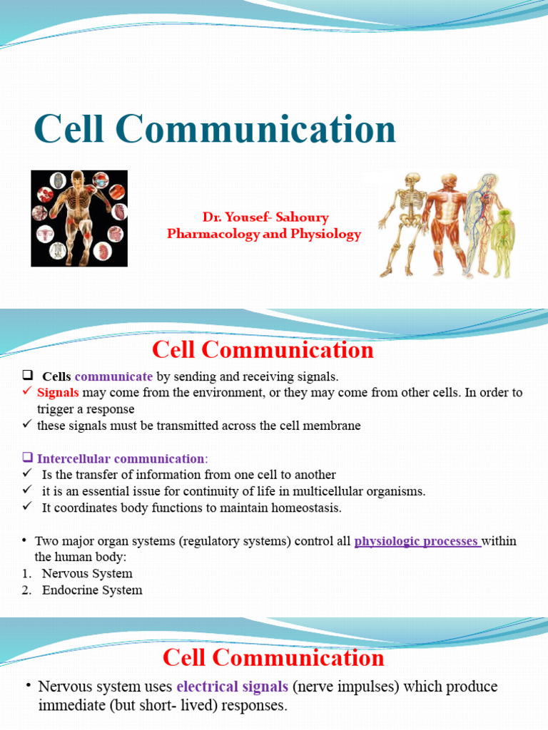 Cell Communication | PDF