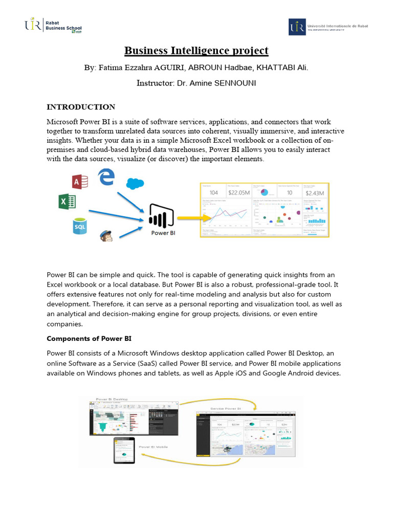 Power BI Guide for Business Users | PDF | Application Software | Mobile App