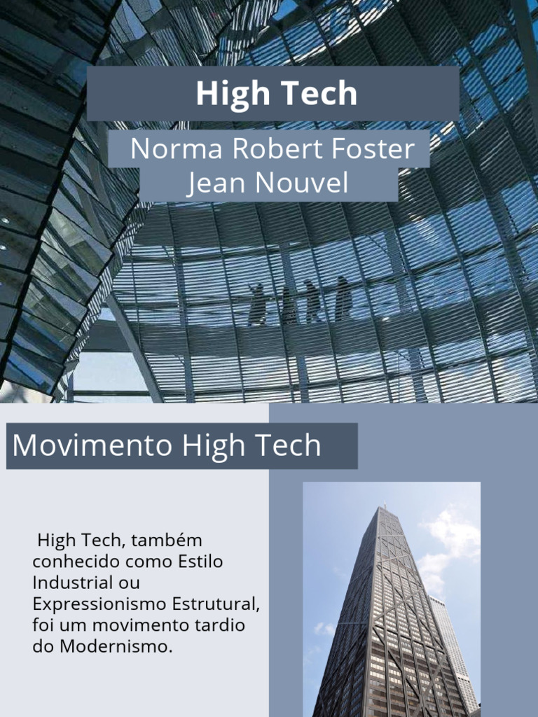 Estilo de Design High Tech | PDF