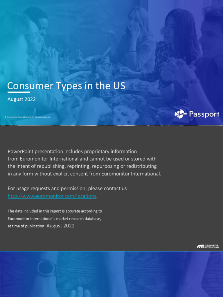 Consumer Types in The US | PDF | Online Shopping | Brand