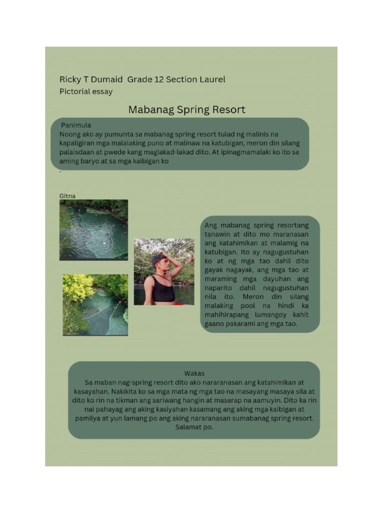 Mabanag Resort | PDF