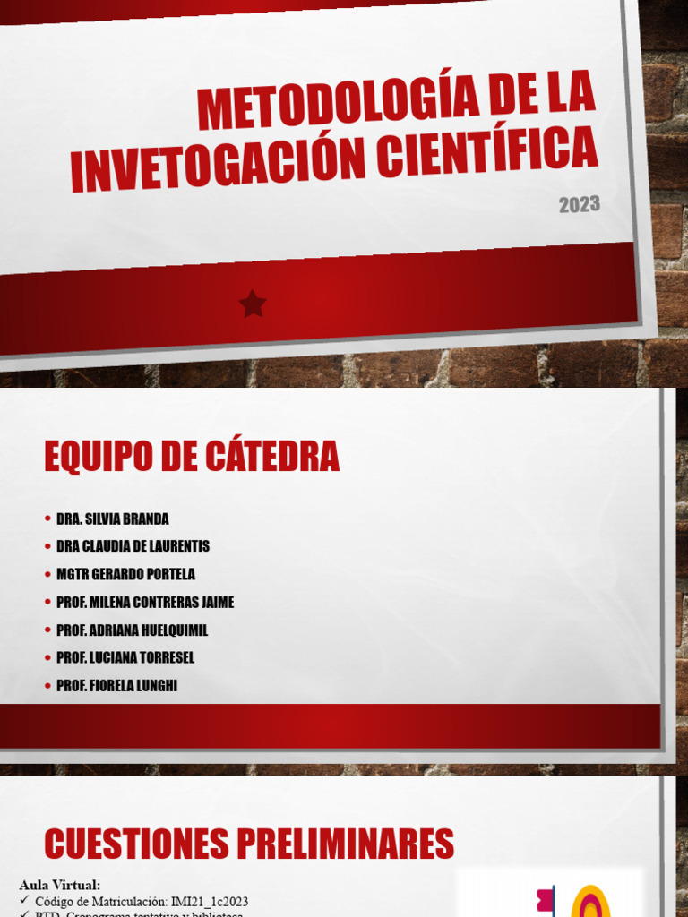 Clase Inaugural | PDF | Conocimiento | Science