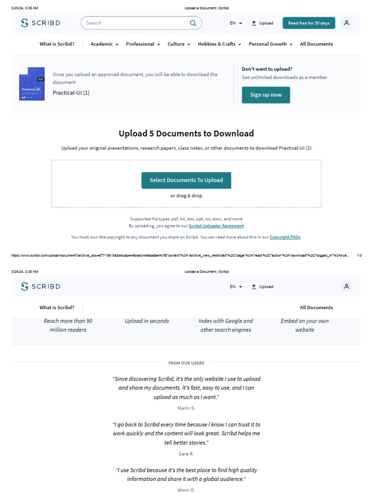 Screencapture Dropbox Home Nasir Vai Domestika 2024 03 21 05 - 15 - 59 | PDF | Scribd | Internet