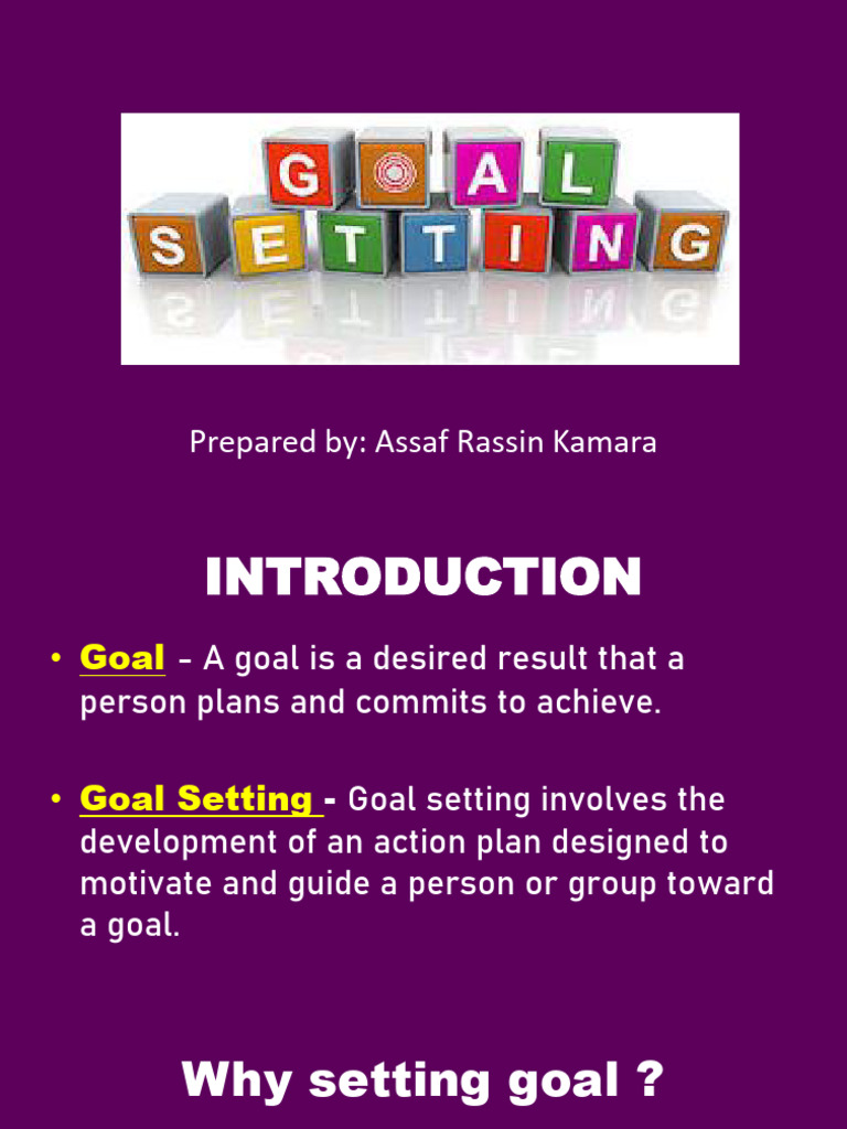 Goal Setting | PDF