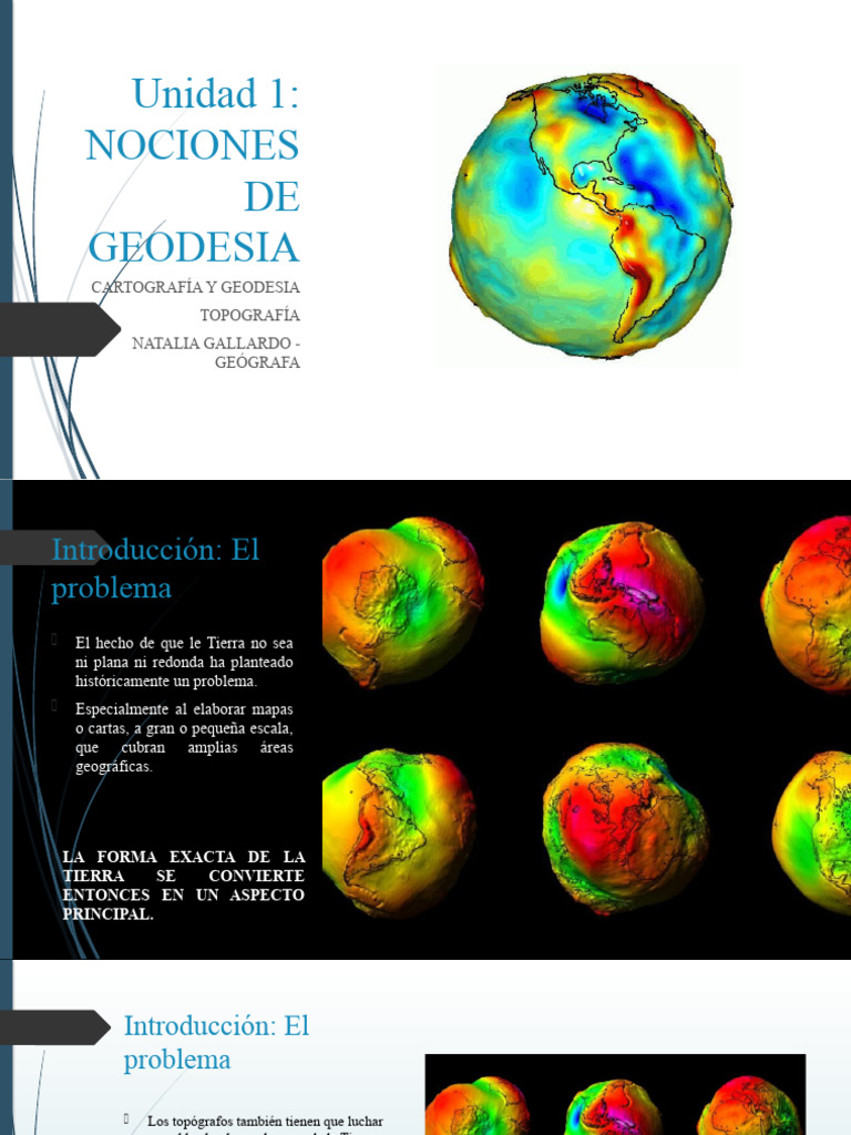 Clase 2 Concepto de Geodesia y Datum | PDF