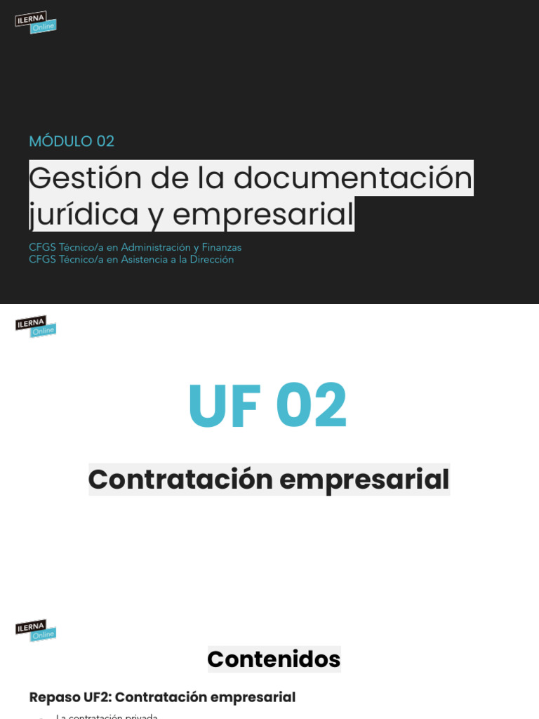 Repaso de La UF2 | PDF | Derecho