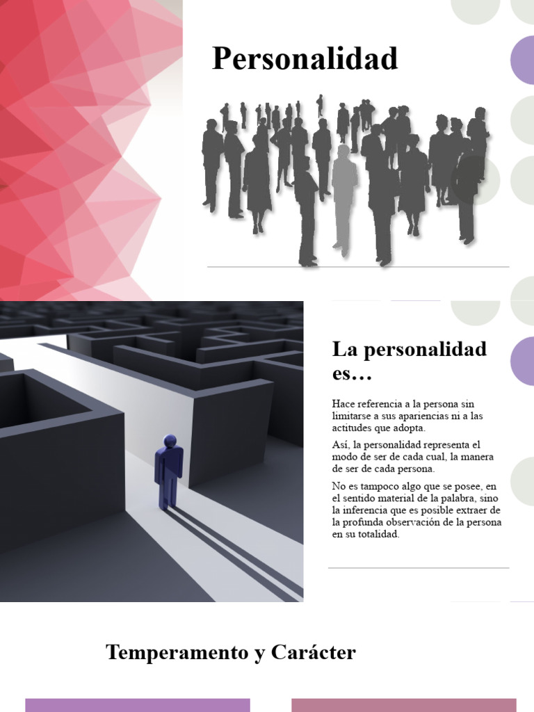 Comprendiendo la Personalidad Humana | PDF | Autoestima | Socialización