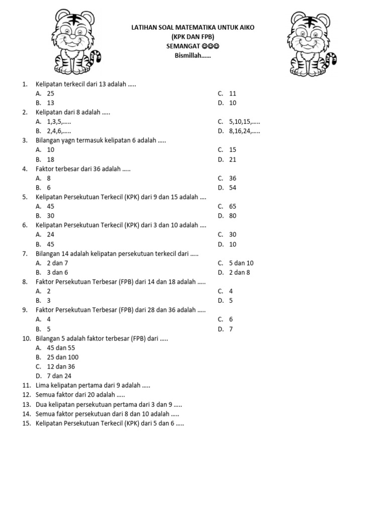 5 - Latso KPK Dan FPB - Aiko | PDF