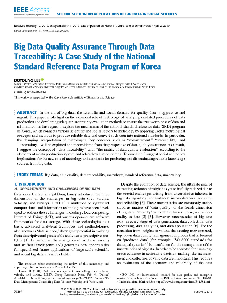 Big Data Quality Through Data Traceability Bab 2 | PDF | Business | Technology & Engineering