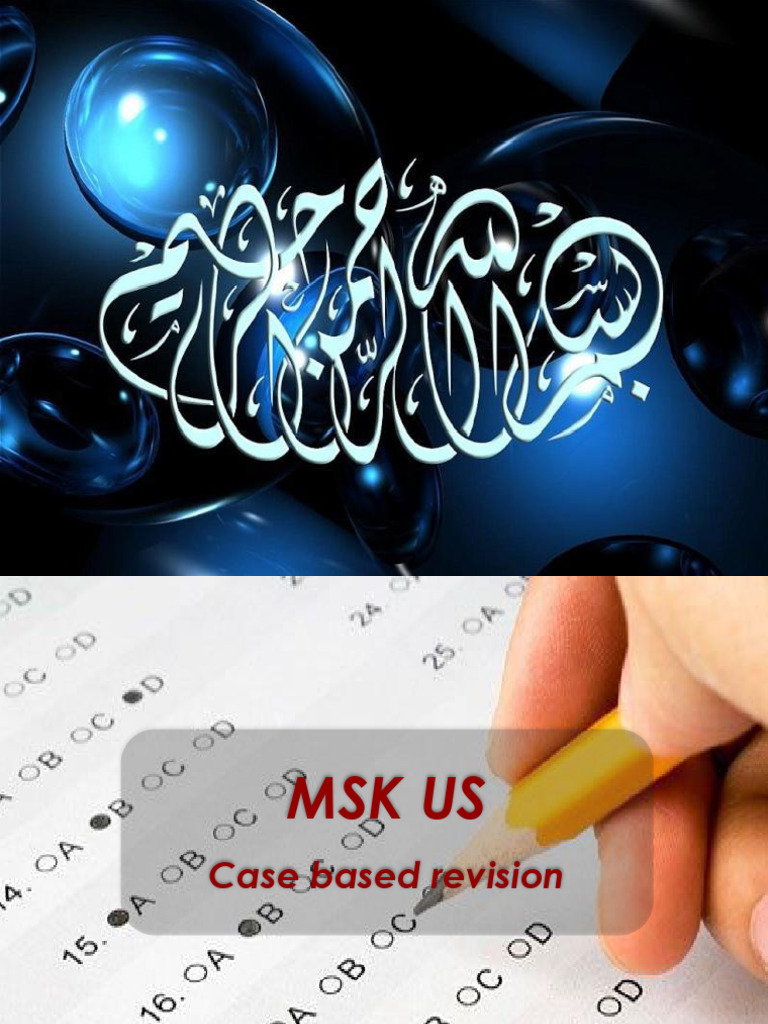 MSK Us Practical MCQ | Download Free PDF | Diseases And Disorders | Joints MSK Us Practical MCQ | Download Free PDF | Diseases And Disorders | Joints