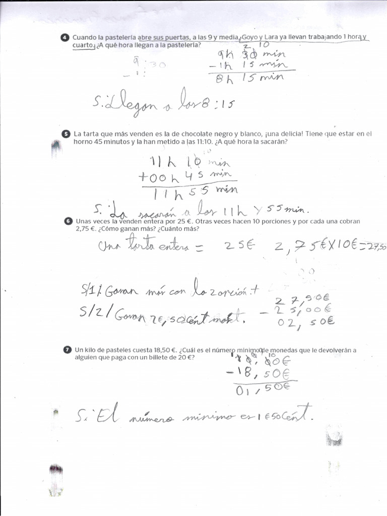 Ficha Mates Word 2 - Irene | PDF