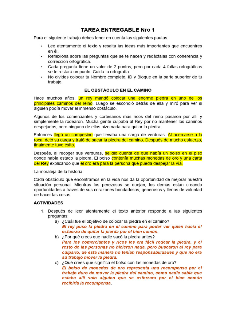Entregable Numero 1 Comunicacion | PDF