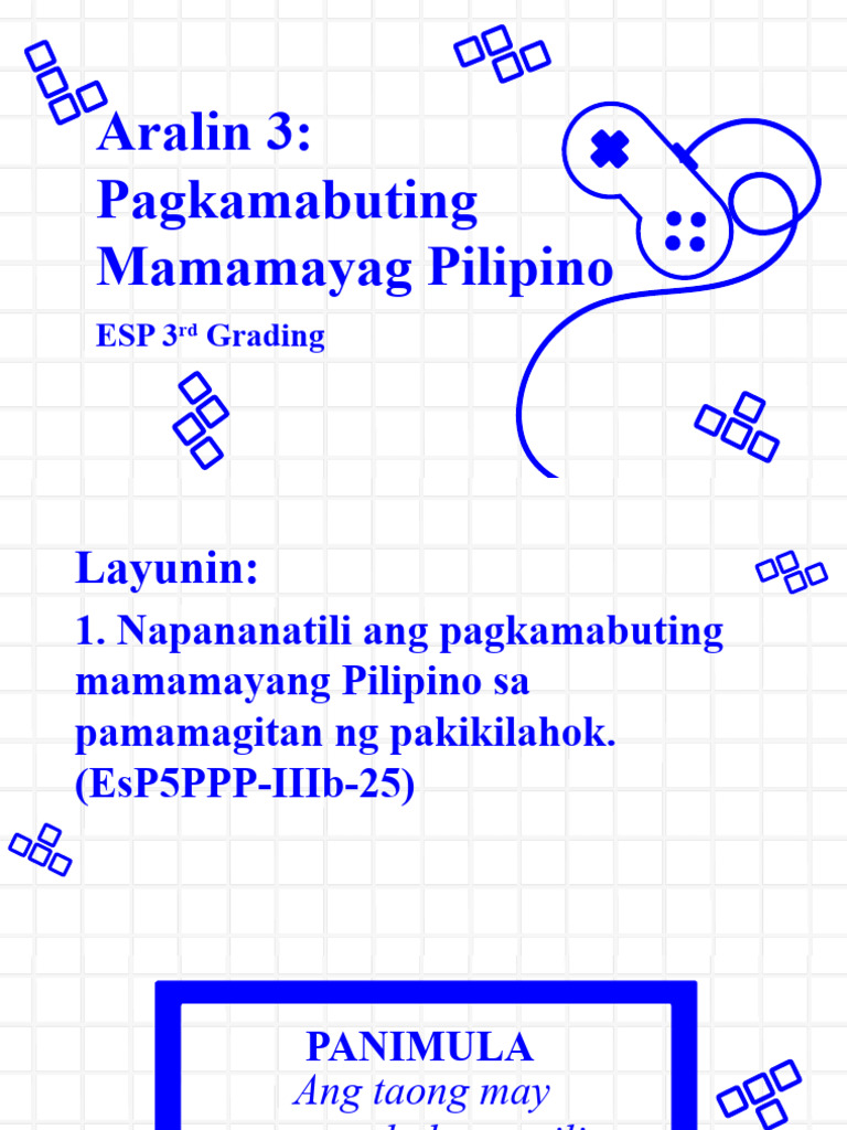 ESP 3rd Q ARALIN 3 | PDF