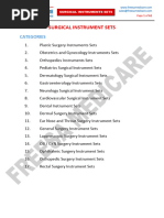 Recommended List of Laparoscopic Instruments For Surgeons | PDF ...