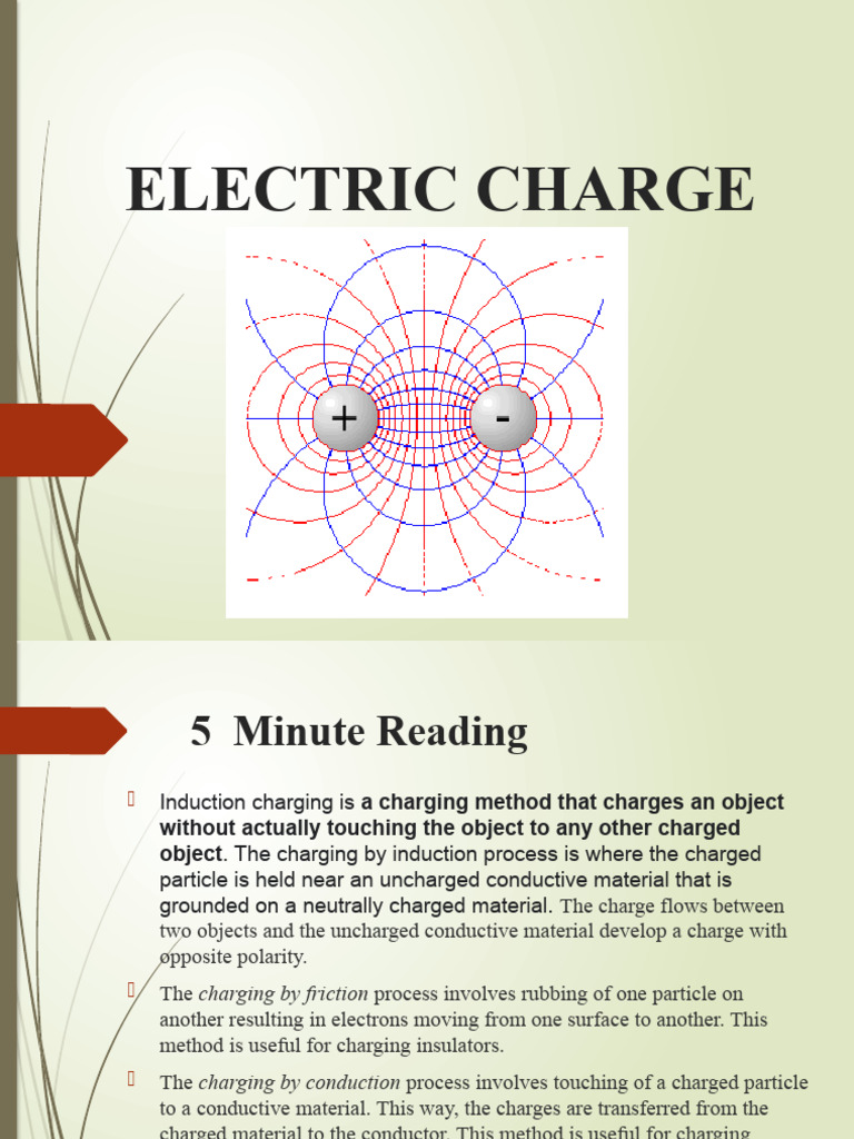Electric Charge | PDF | Electric Charge | Electric Field