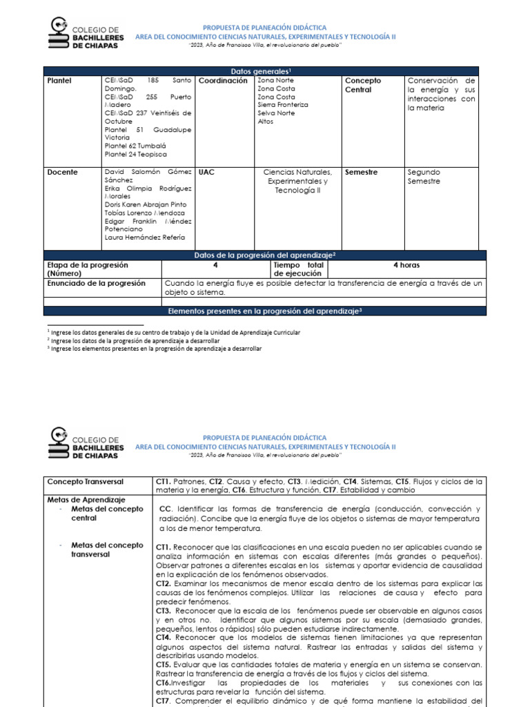 PD CNEyT Conservacióndelaenergia PG04 | PDF