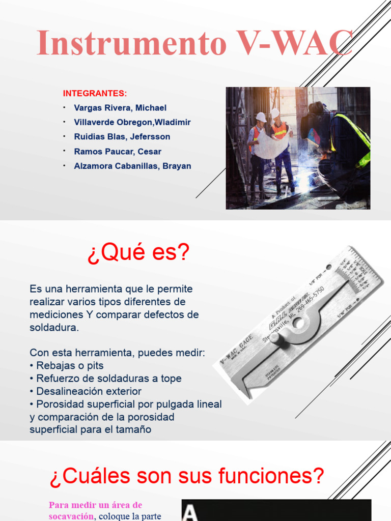Medidor V-WAC: Funciones y Uso | PDF