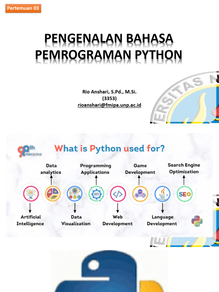 Pengenalan Python dan Algoritma | PDF
