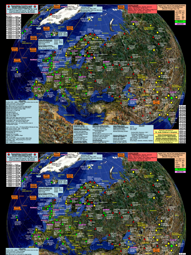 AA Charts | PDF | Aviation | Aviation Safety