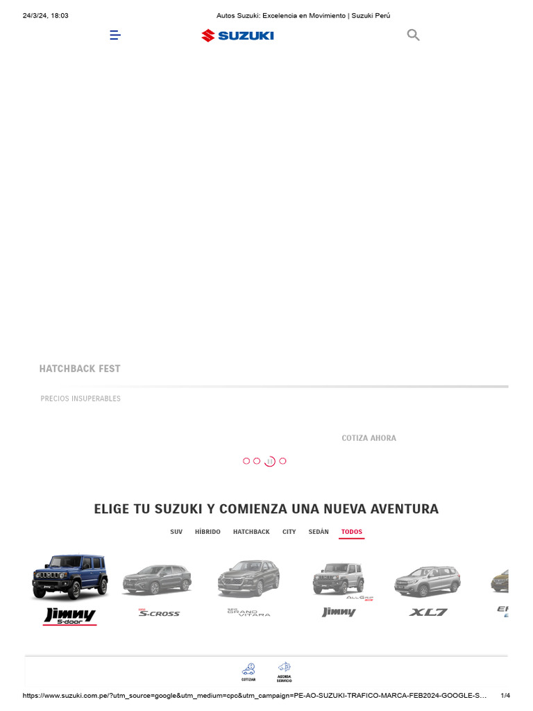 Precios y Modelos de Autos Suzuki Perú | PDF | Tecnologías automotrices ...