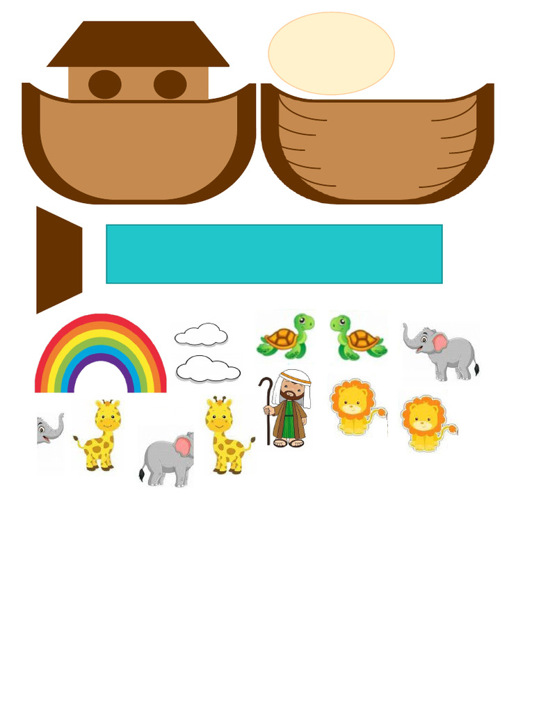 El Arca de Noe Manualidad | PDF