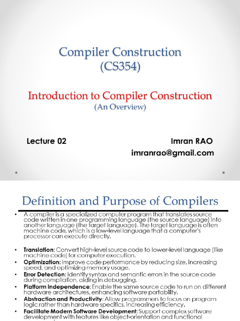 CC Lect 02 CCIntro | PDF