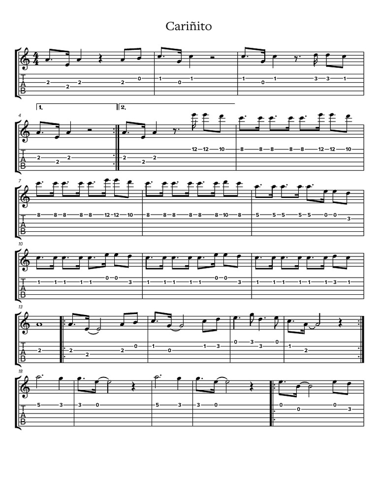 Cariñito | PDF