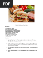 Multi-Decker Sandwich | PDF | Sandwich | Convenience Food
