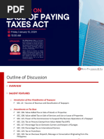 EOPT Act: Effectivity and Key Features | PDF | Value Added Tax | Taxes