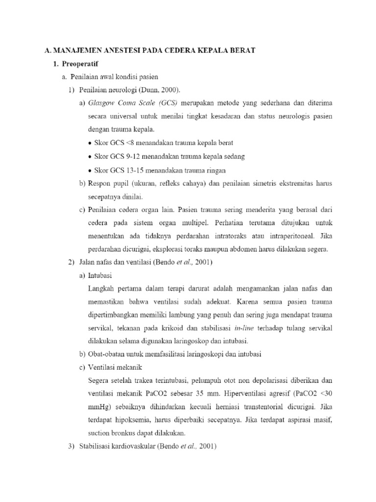 Referat Traumatic Brain Injury - PDFCOFFEE.com | PDF