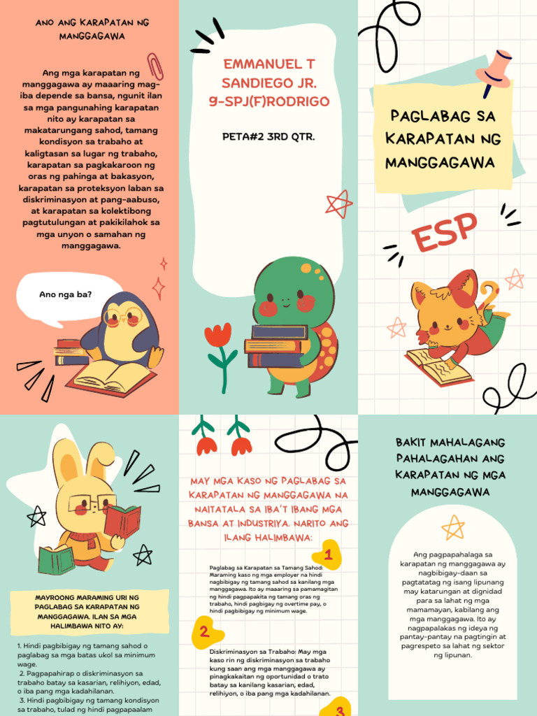 The Importance of Reading Brochure | PDF