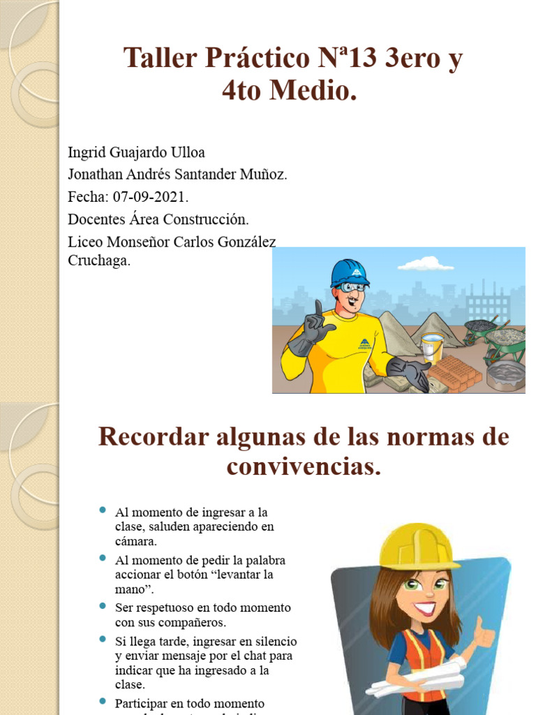 Taller Práctico N°13 3ro y 4to Medio 14-09-2021 | PDF | Arte | Tecnología