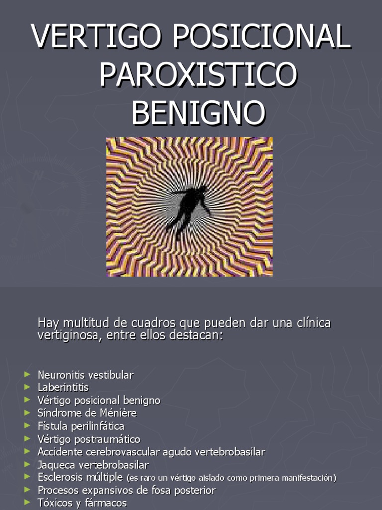 Vértigo Posicional Paroxístico Benigno (VPPB) | PDF | Vértigo | Migraña