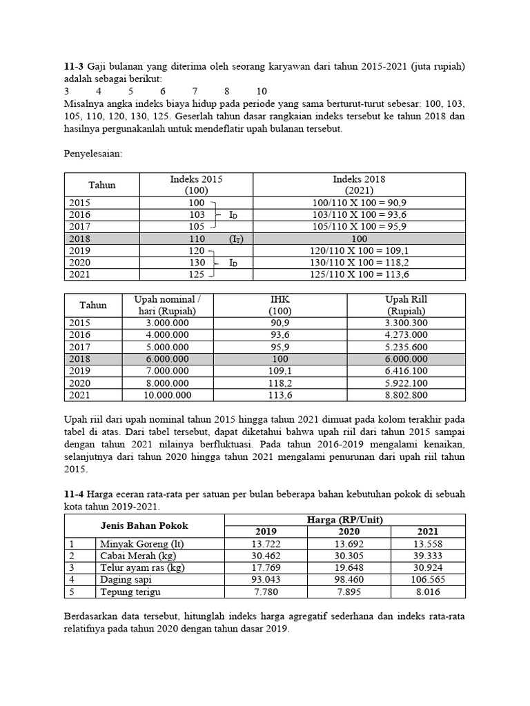 Tugas Statistik Bab 11 | PDF