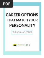 Holland Code Career Assessment Guide | PDF