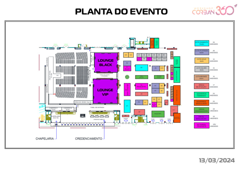 Planta Do Evento - WKP360 2024 V6 | PDF