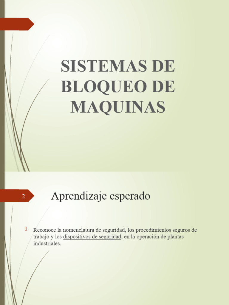 Sistemas de bloqueo | PDF
