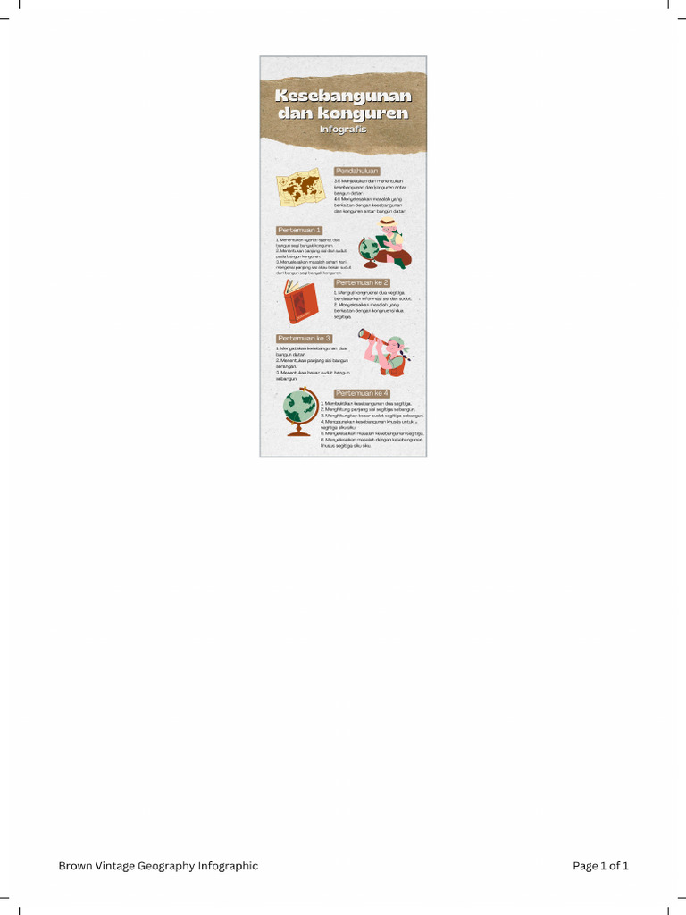 Brown Vintage Geography Infographic - 20240108 - 203423 - 0000 | PDF