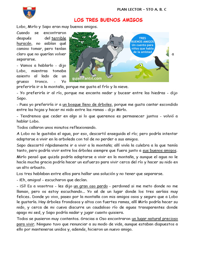 Los Tres Buenos Amigos | PDF | Poesía