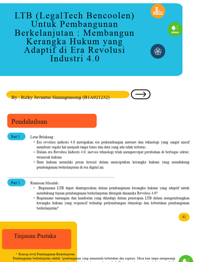Blue Orange and Yellow Color Blocks Government Progress Report ...