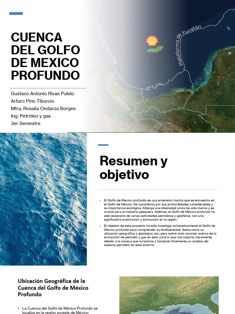 Cuenca Del Golfo de Mexico Profundo | PDF | México | Petróleo