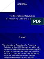1972 COLREGS Reference Document | PDF | Traffic | Water Transport