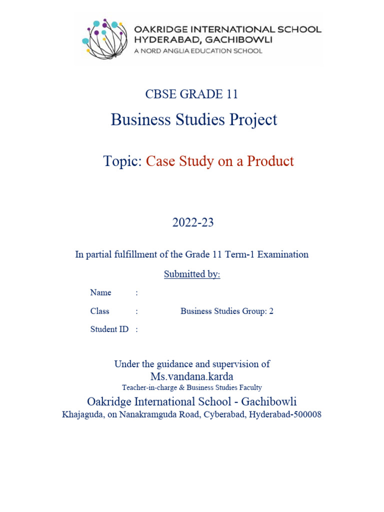 Bussiness Studies Project | PDF | Metals | Silver