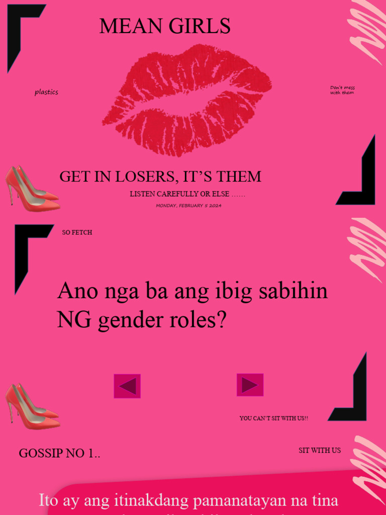 AP Gender Roles Sa Ibat Ibang Lipunan Sa Mundo - 4bs | PDF