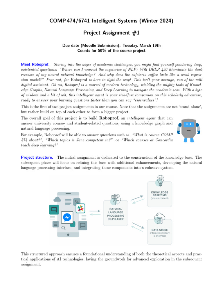 Project Assignment 1 | PDF | Resource Description Framework | Computing