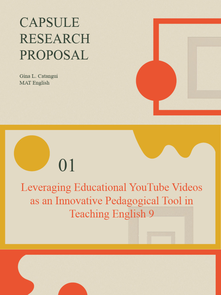 Gina Catangui Capsule Research | PDF